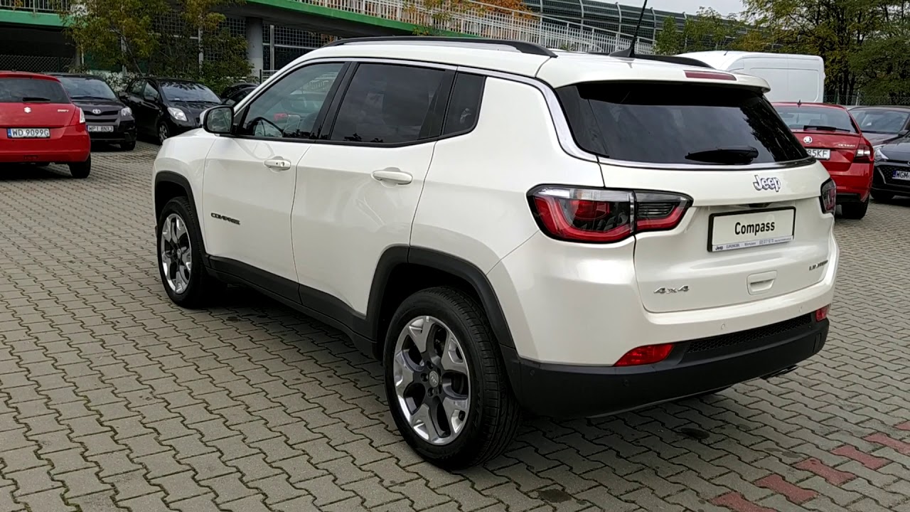 Video Jeep Compass 4x4 pearl white 2019 - YouTube