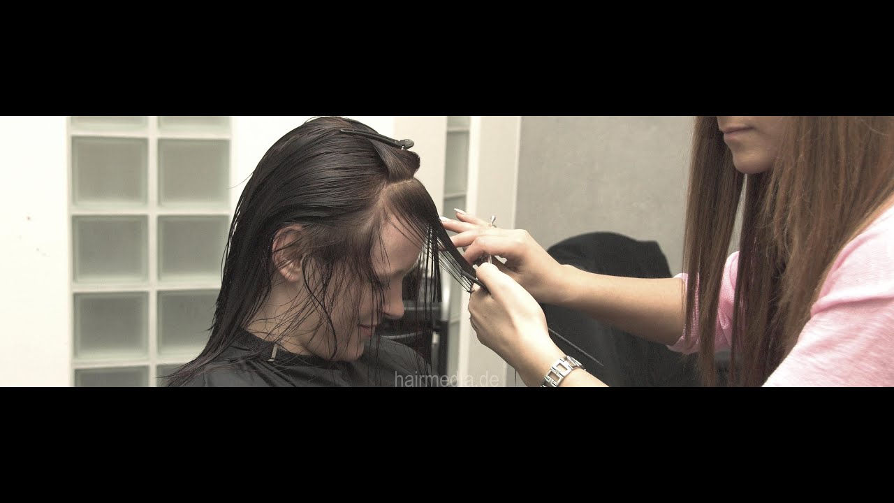 8093 trailer haircut bangcut tint haircoloring - YouTube