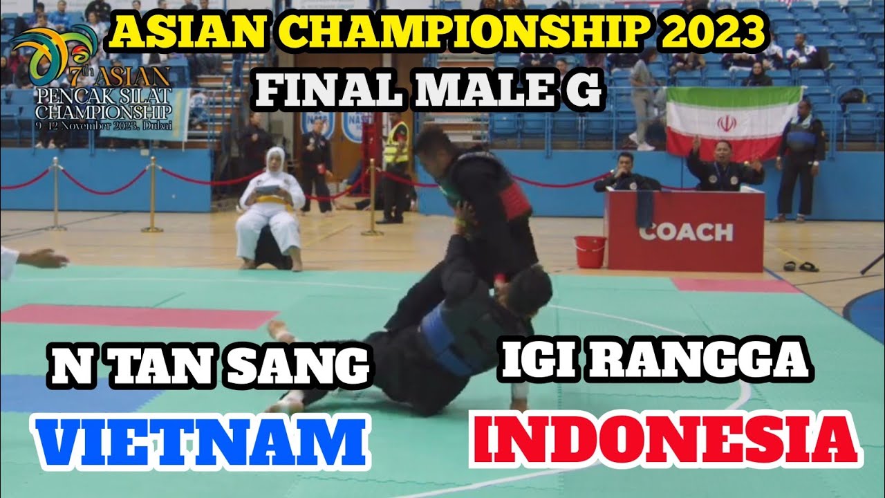 FINAL IGI RANGGA (INDONESIA) VS TAN SANG (VIETNAM) - KEJUARAAN ASIAN ...