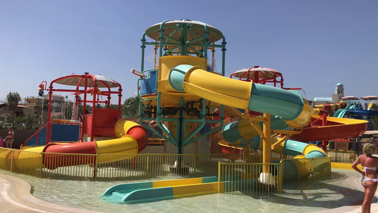 Euphoria Resort Water Park Crete - Just Opened! - YouTube