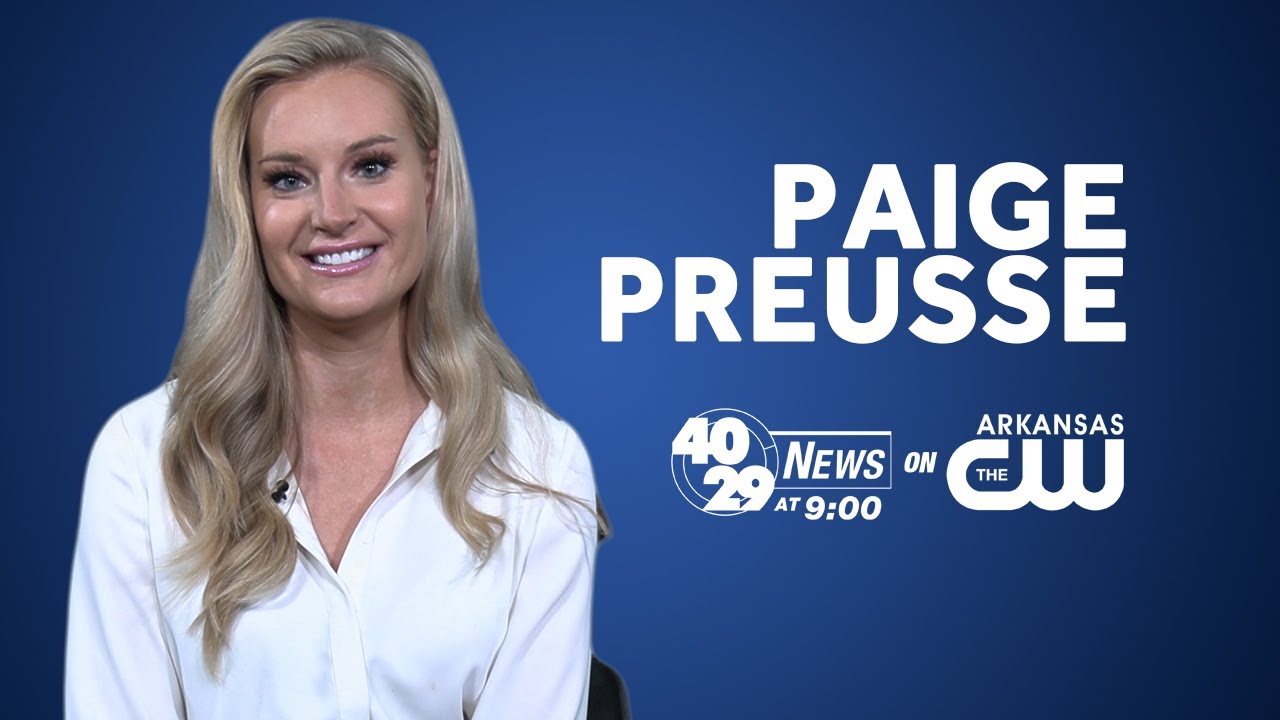 40/29 News at 9 on the Arkansas CW / Get to Know Anchor Paige Preusse ...