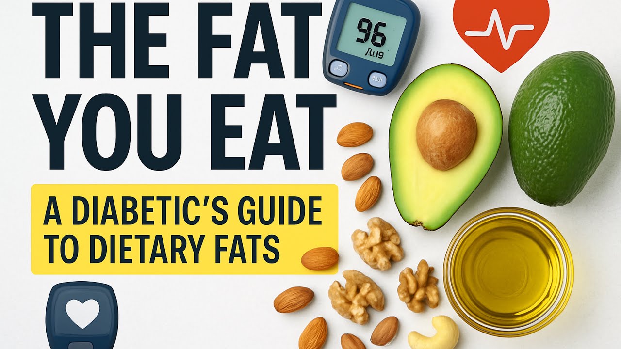The Fat You Eat: A Diabetic's Guide to Dietary Fats - YouTube