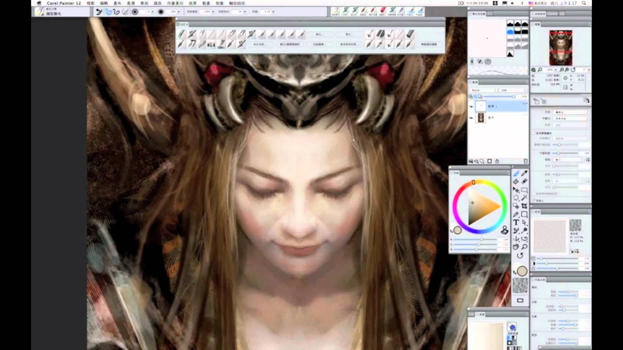 隨心所繪 創造藝術無限可能 - Corel Painter 12 新功能 - YouTube