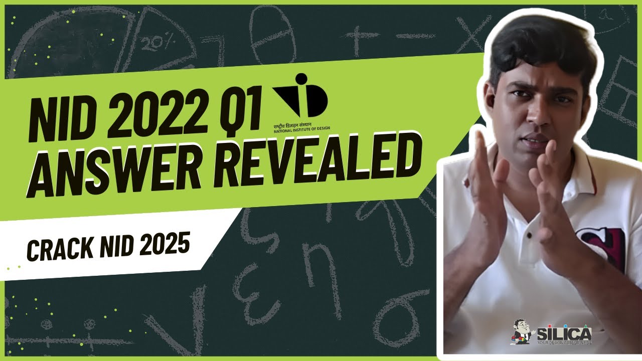 NID 2022 Solved Paper - Solution for Question No. 1 | NID 2025 ...