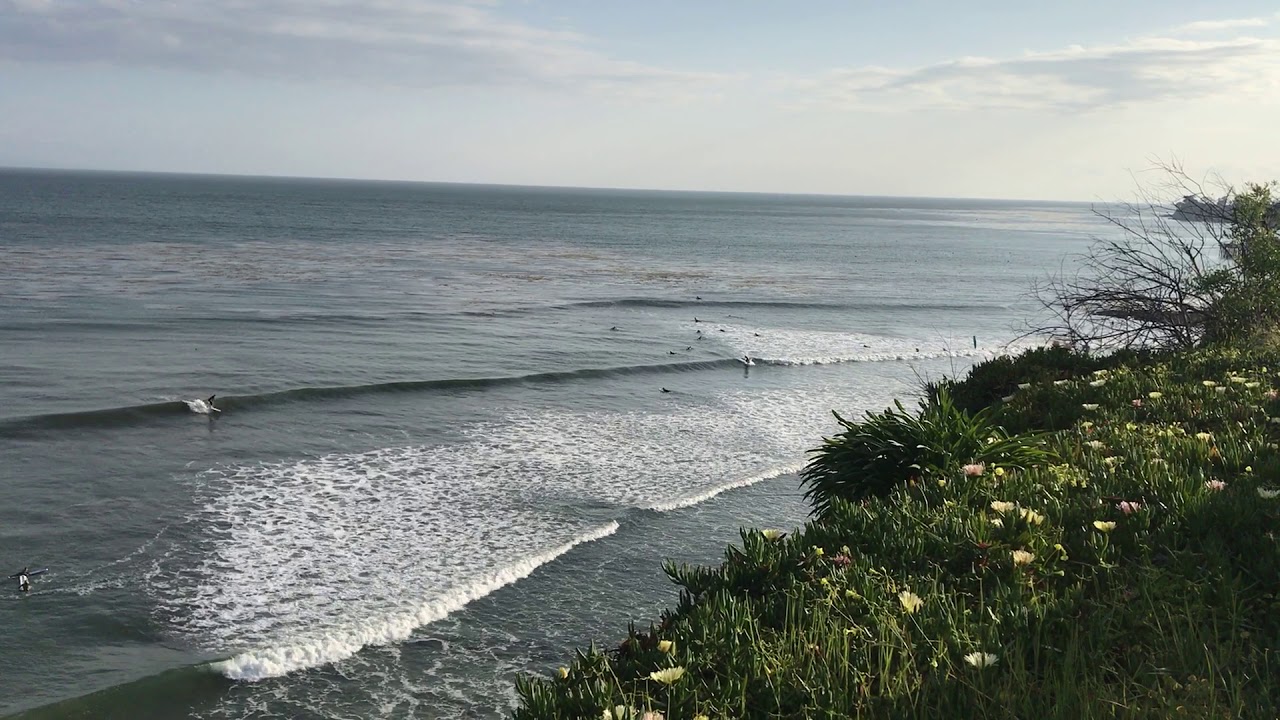 Surfing in Capitola! - YouTube