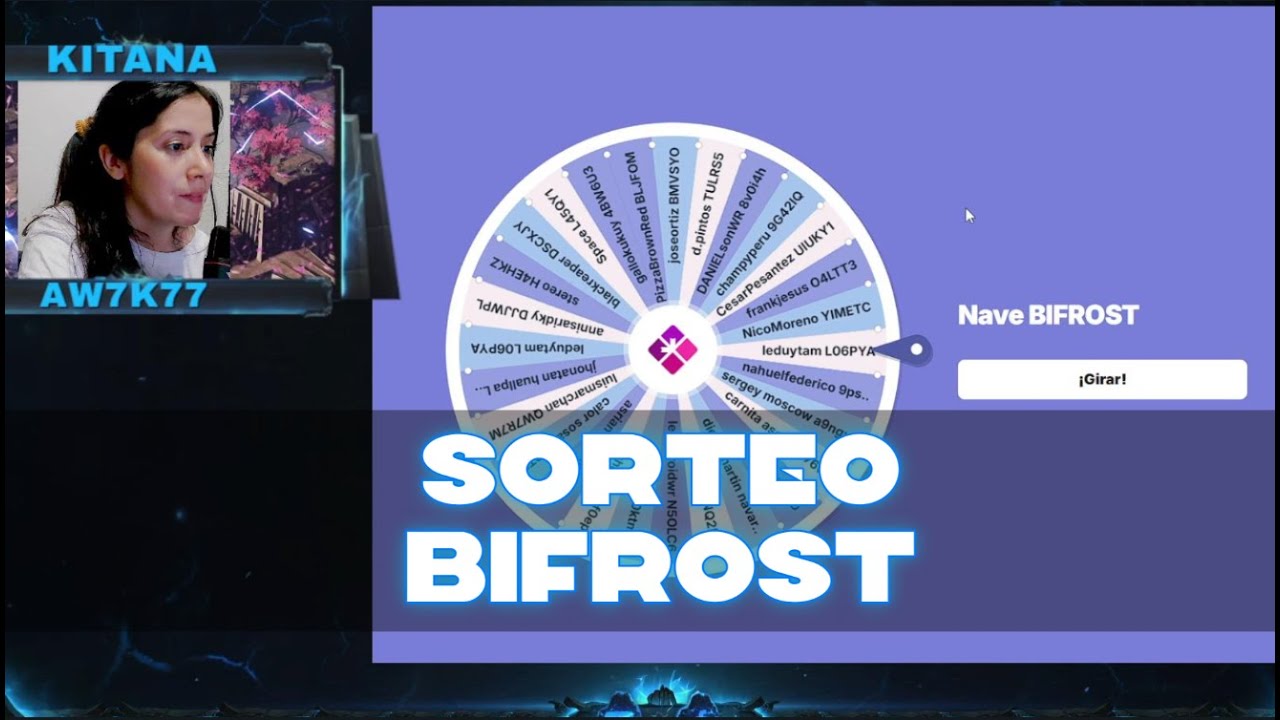 Primer sorteo del canal nave BIFROST - YouTube