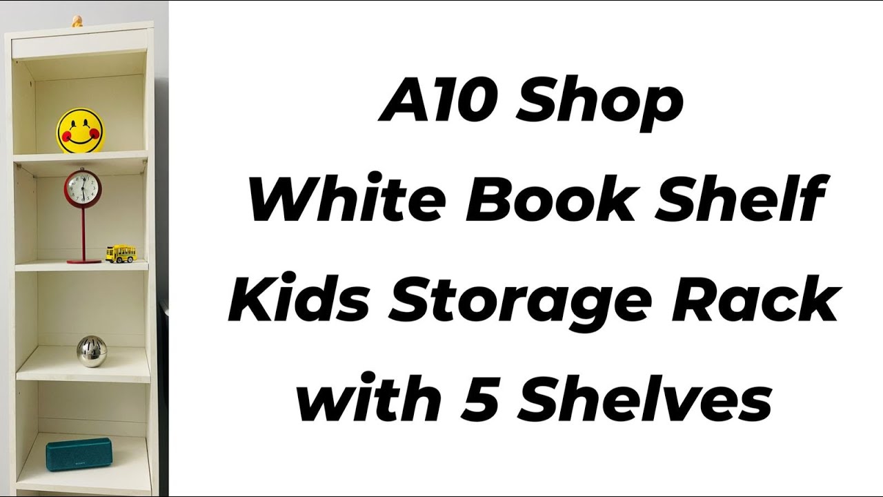 A10 Shop Alpha Book Shelf / Storage Rack - YouTube