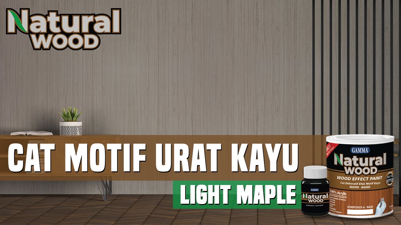 Cara Aplikasi - Natural Wood: Light Maple - YouTube