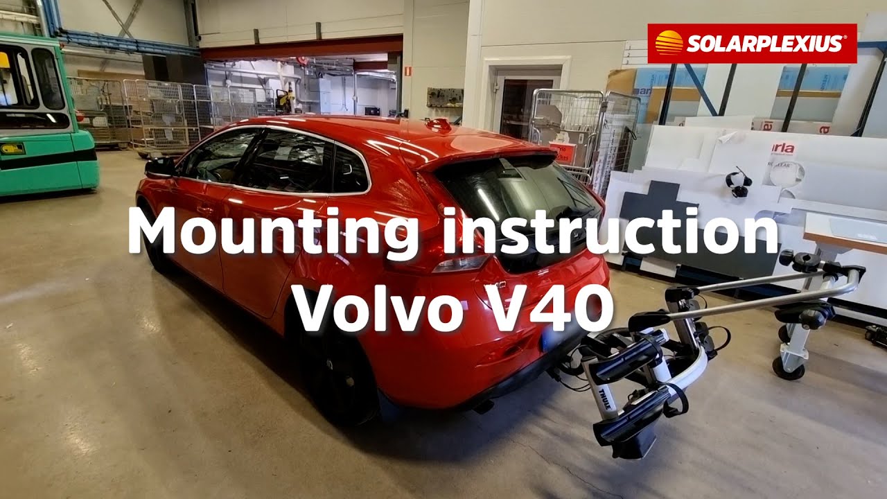 How to tint Volvo V40 with Solarplexius - YouTube