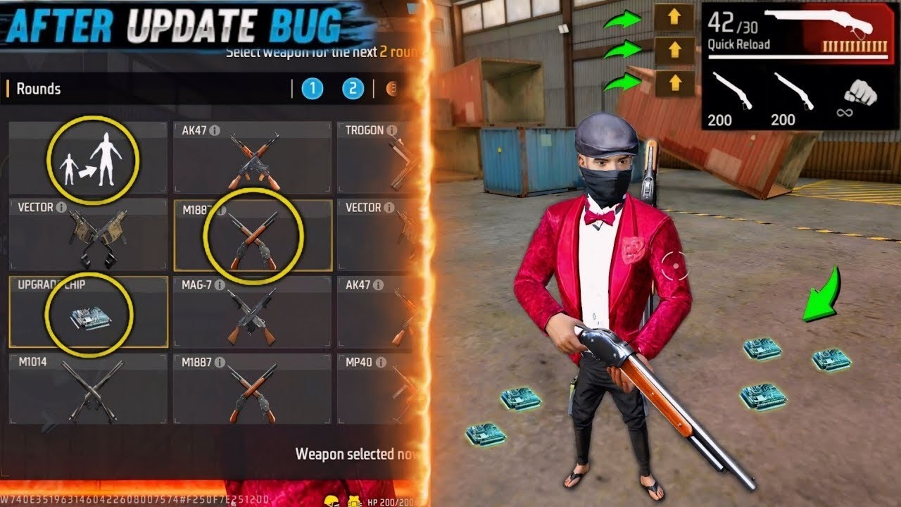 Top 5 Freefire tips and tricks 2024 | Freefire bugs and hidden places - YouTube
