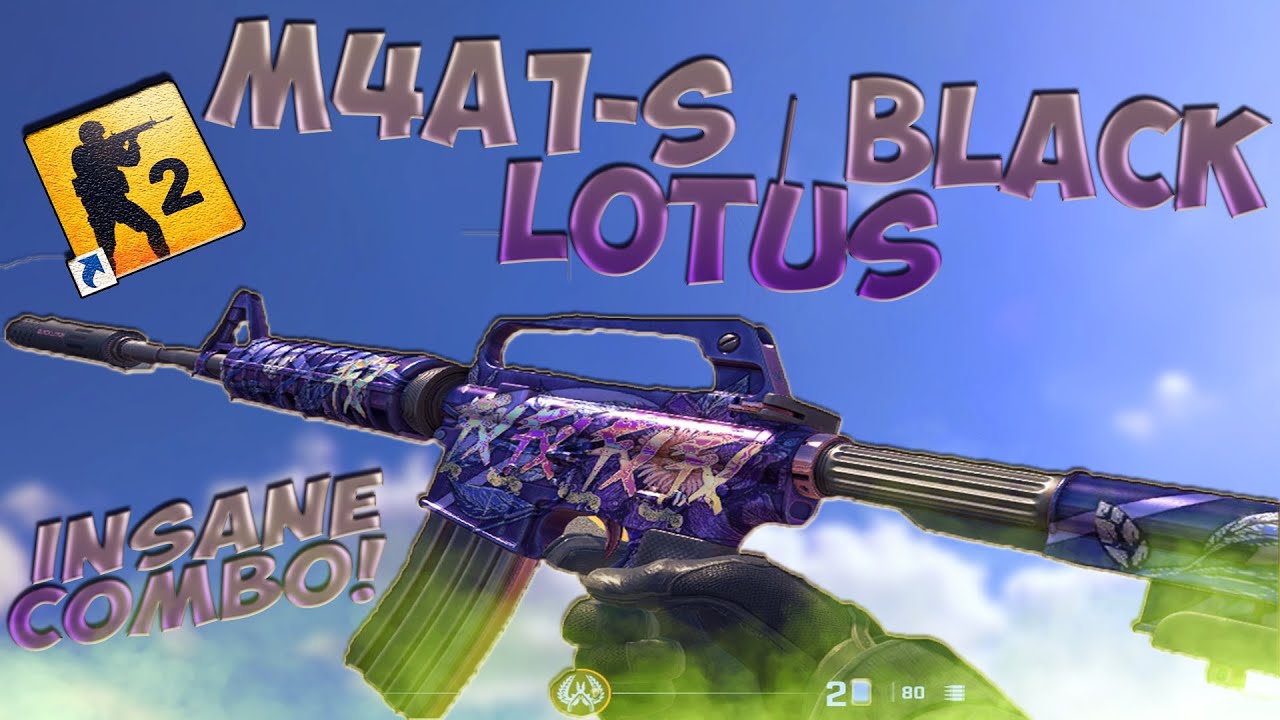 M4A1-S | Black Lotus INSANE STICKER COMBO for FREE? (Links in desc ...
