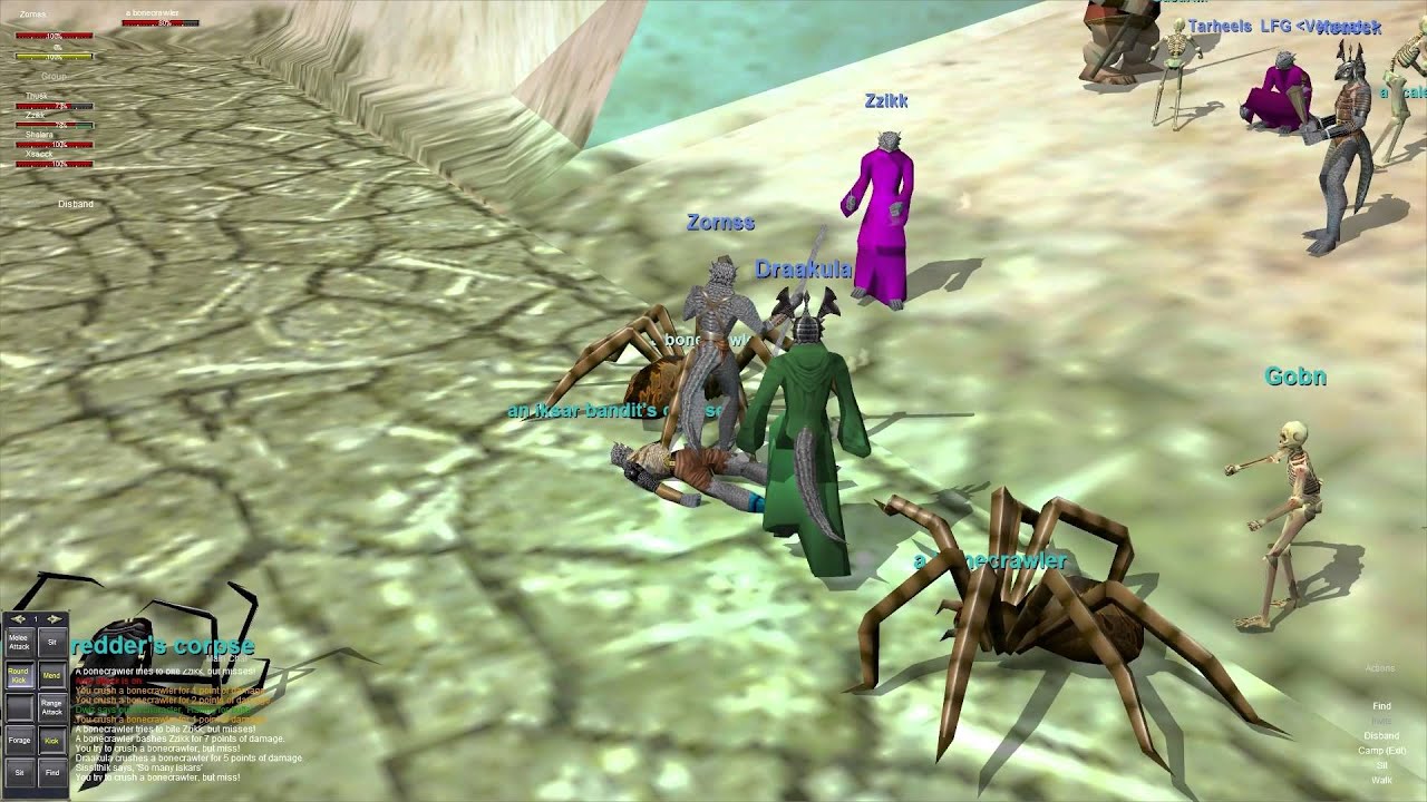 Everquest old school : Part 13 - Pit Killing - Field of Bones - Iksar ...