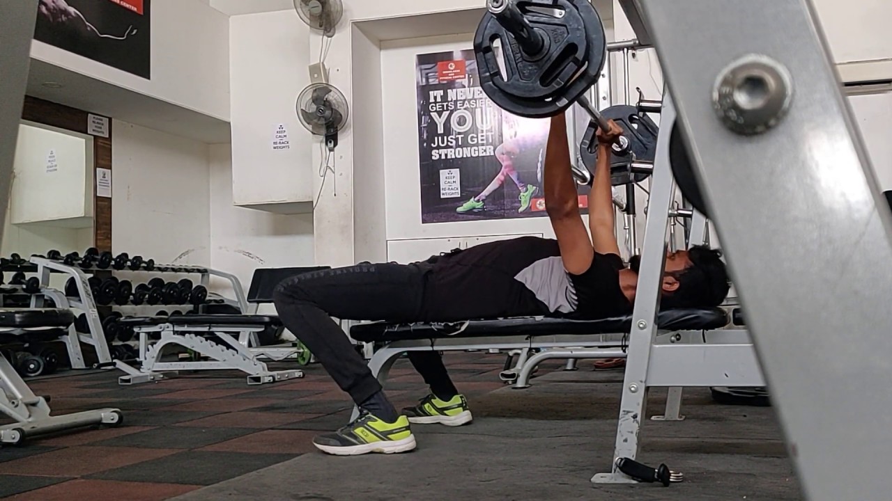 PROGRESS | Chest press | 3 reps | 50kg - YouTube