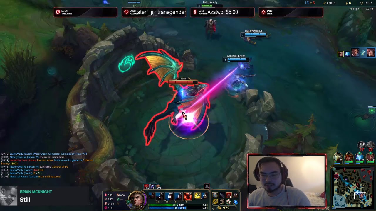 Swain support so strong! Flawless Swain game! - YouTube