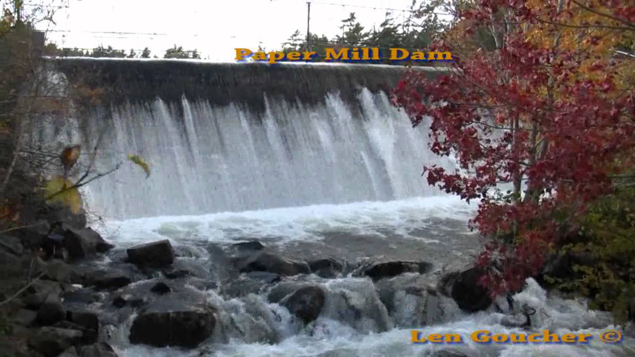 Paper Mill Lake Dam Reconstructiuon 2012 - YouTube