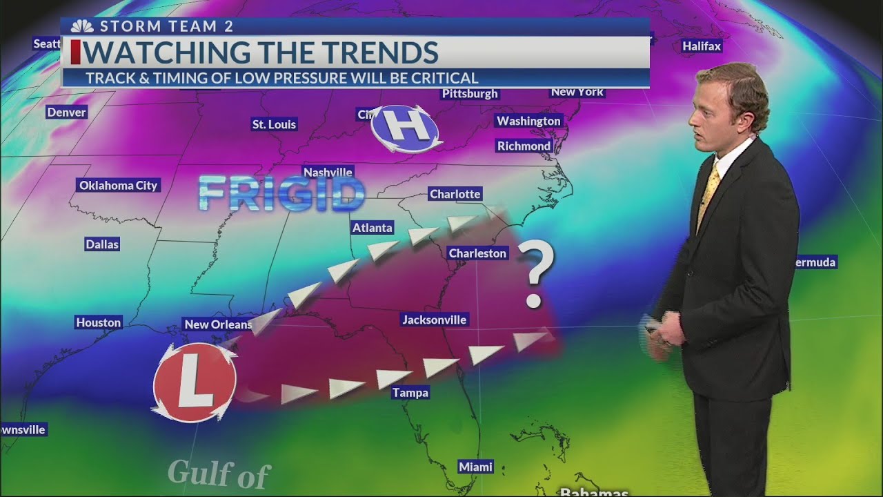 Winter weather is possible next week. What kind, how much, and where ...