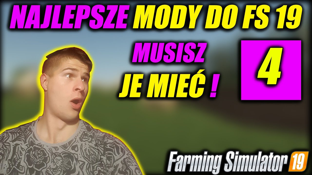 NAJLEPSZE MODY DO FS 19 😱 MUSISZ JE MIEĆ 4 - YouTube