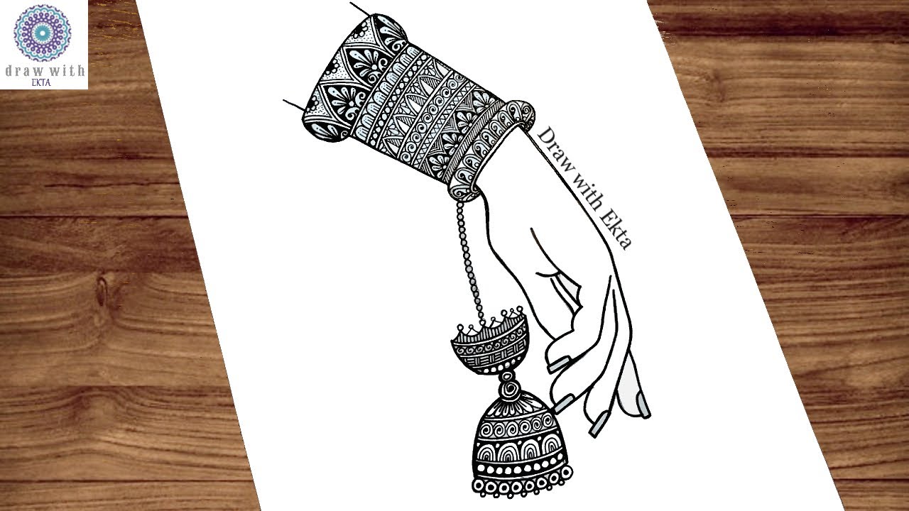 Drawings Hands With Bangles