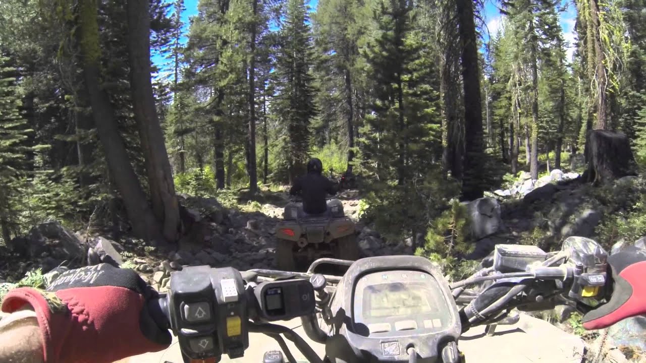 ATV Rubicon Trail / Dollar Hole Lake Tahoe - YouTube