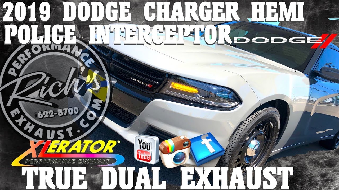 2019 Dodge Charger Hemi Police Interceptor, True Dual Performance ...