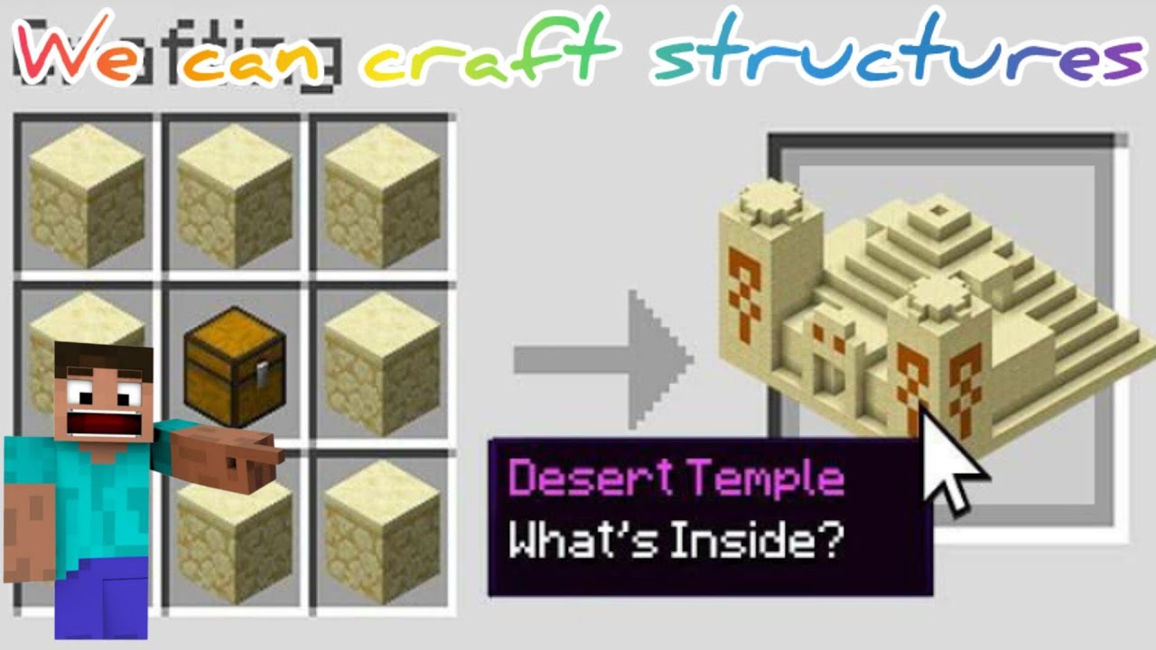 Minecraft but we can craft structures mod for minecraft pocket edition ...