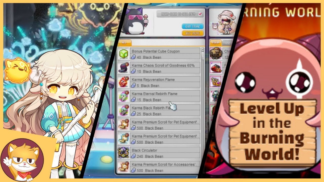 Amazing EXP Events, Burning and New Event Stores | MapleStory On Air ...