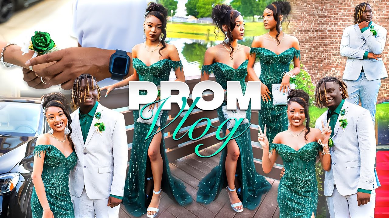 2024 PROM VLOG 💚 - YouTube