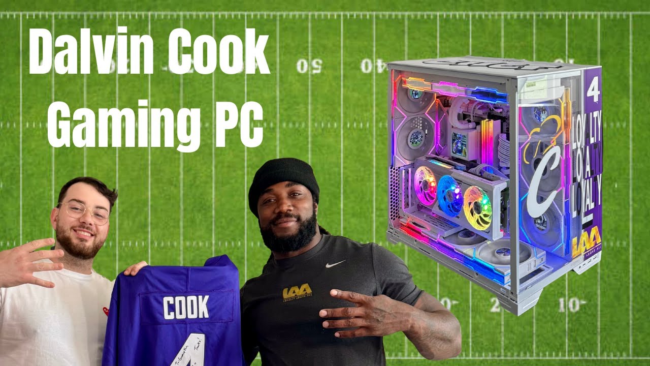 Building an INSANE $5000 Gaming PC for NFL Star Dalvin Cook! - YouTube