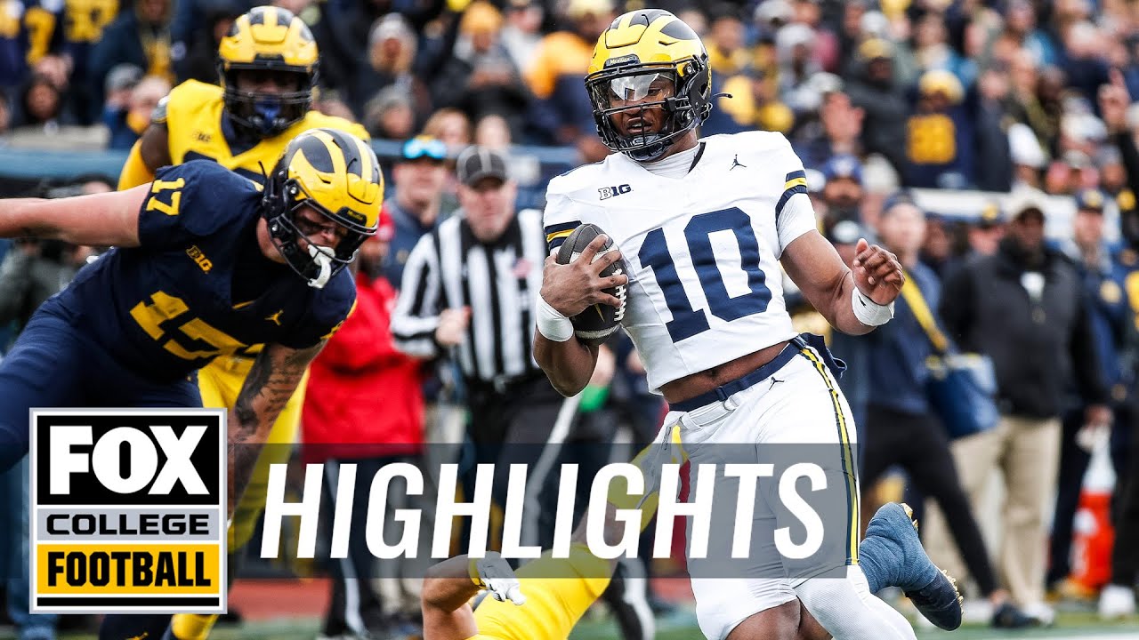 Michigan Wolverines Spring football game Highlights | FOX College ...