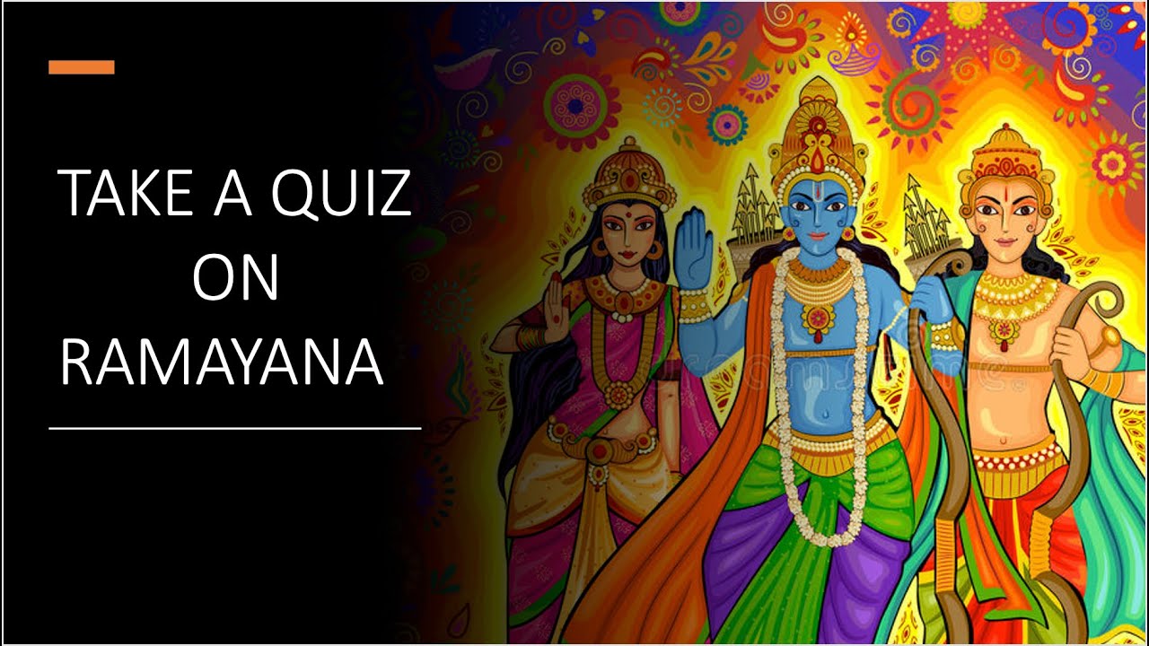 Ramayana Quiz in English |Quiz#1| By Take a Quiz | Interesting ...