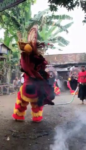 Solah Barongan Jimbaran semakin GANAS efek Asap kemenyan... - YouTube