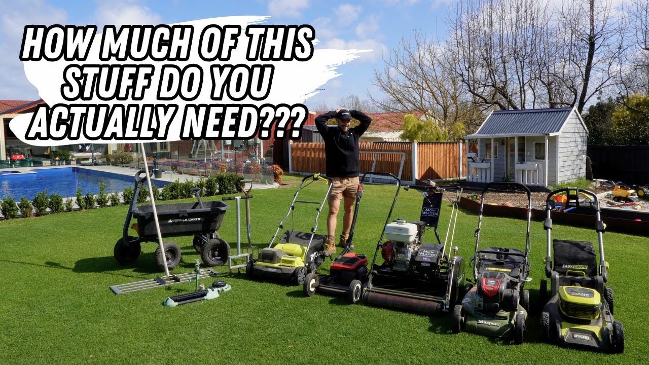 Lawn renovation equipment // costs, best methods, what to prioritise ...