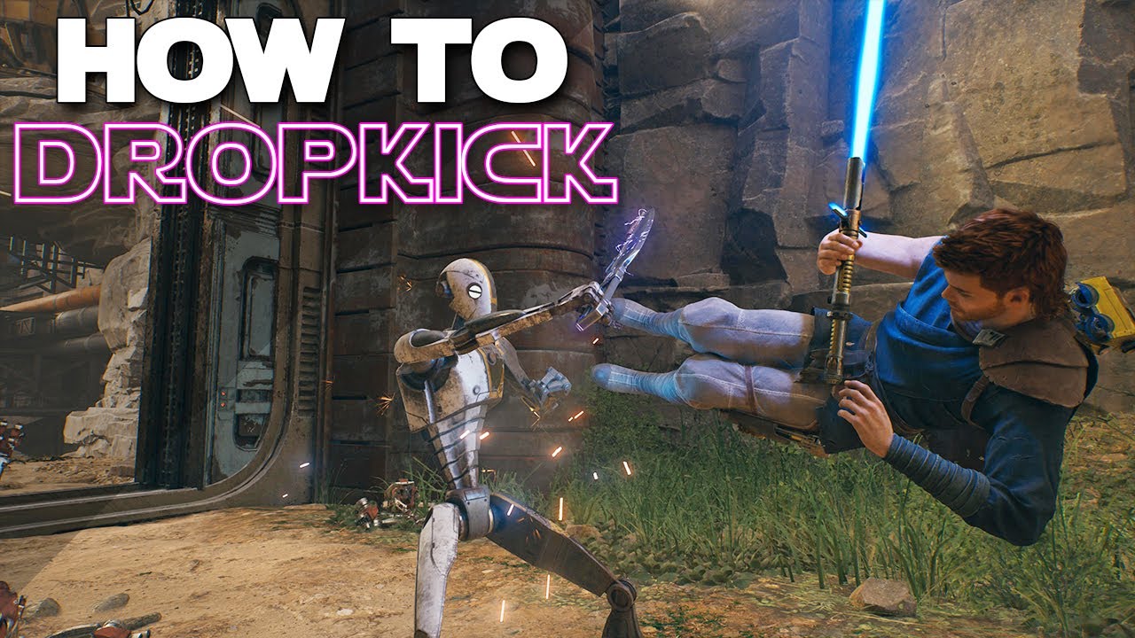 How to do dropkick | STAR WARS Jedi: Survivor - YouTube