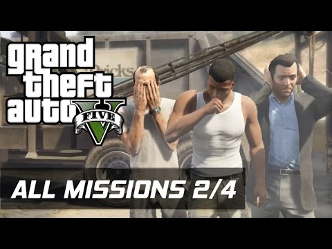 GTA V - All Missions 100% Gold Medal [2/4] (HD 60FPS) - YouTube