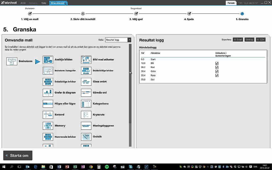 Mallen Brainstorm - Wordwall 3 - YouTube