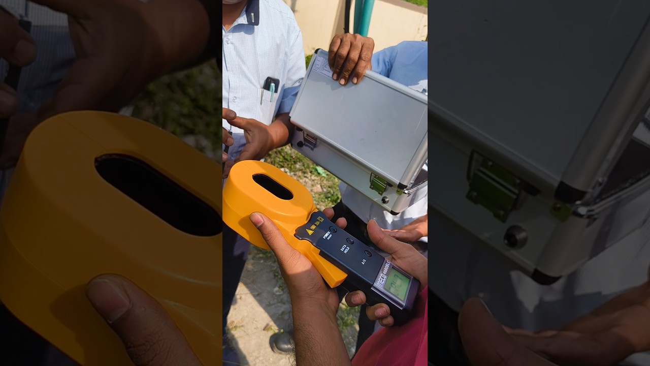 EARTHING VALUE CHECK INSTRUMENT #earthing - YouTube