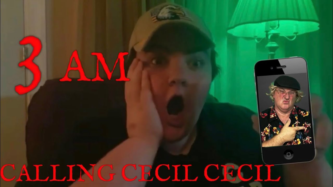 Do not call your neighbor at 3 AM! I called my neighbor Cecil Cecil at ...
