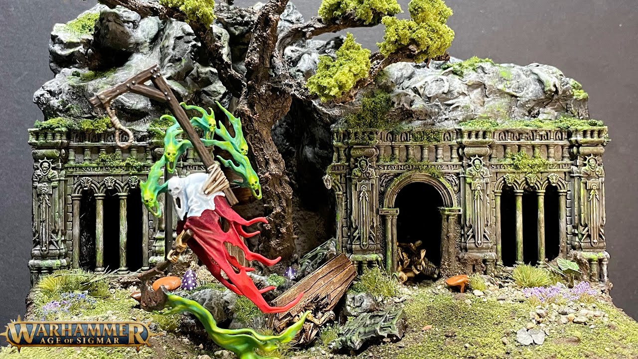 Tomb Dweller - Age of Sigmar Diorama - YouTube