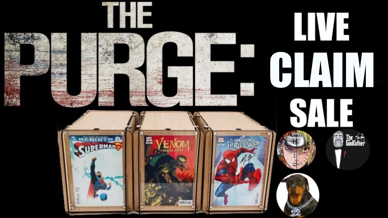 The Purge: Year 2 - Comic Sale - YouTube