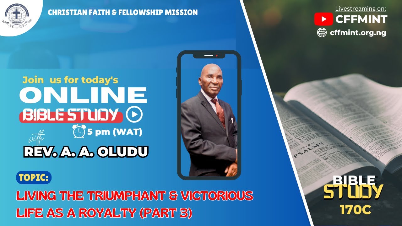 LIVING THE TRIUMPHANT & VICTORIOUS LIFE AS A ROYALTY || BIBLE STUDY ...