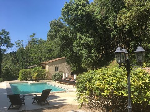 Impressive renovated 16th C farmhouse for sale. Vaucluse - YouTube