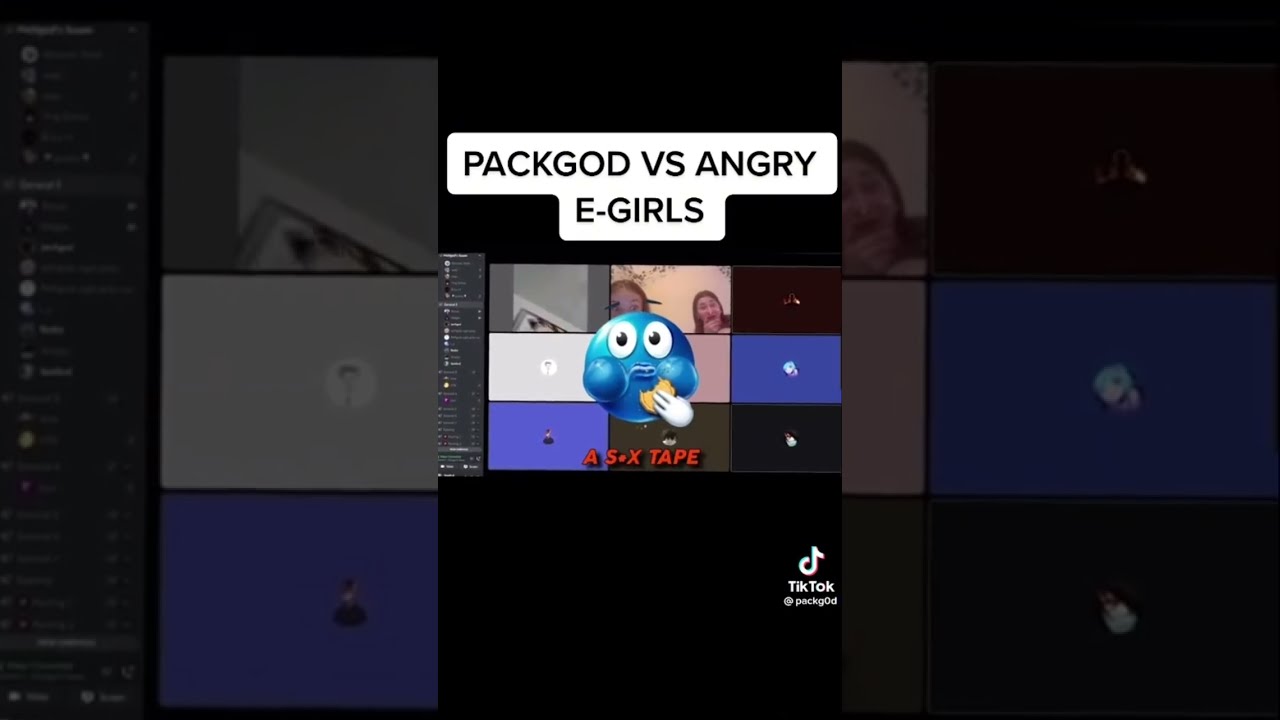 Packgod VS angry e-girls - YouTube