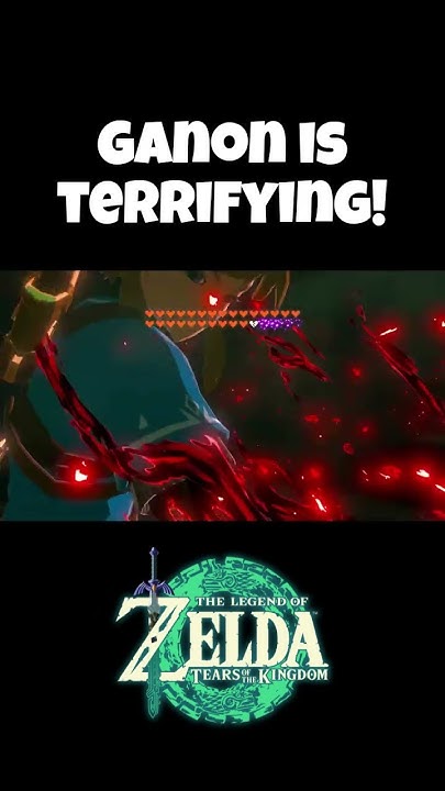 Ganon in Zelda - Tears of the Kingdom is frightening! #gaming #fyp - YouTube