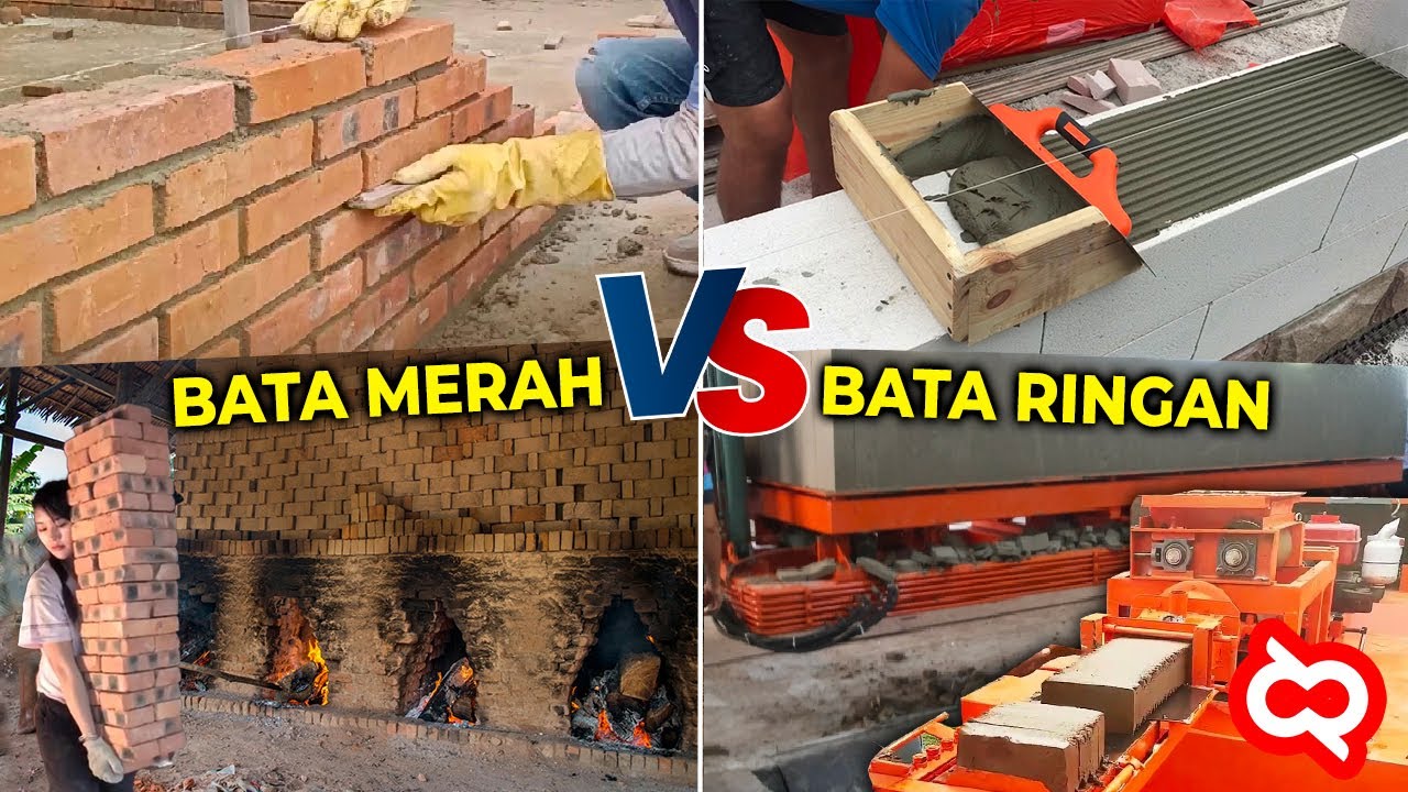 Mana yang Terbaik? Bata Merah Vs Bata Ringan Dari Kekuatan, Kedap Suara, Biaya & Kelebihan ...