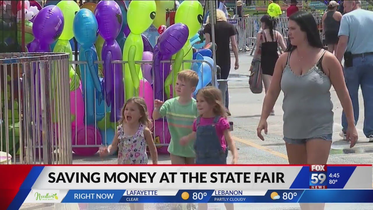 How to save money at the Indiana State Fair - YouTube