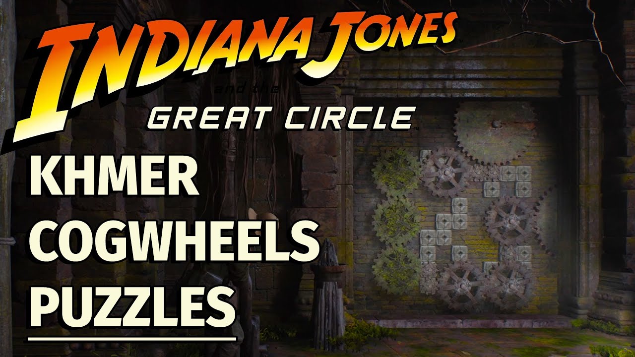 Khmer Cogwheel Puzzles - Indiana Jones and the Great Circle - YouTube