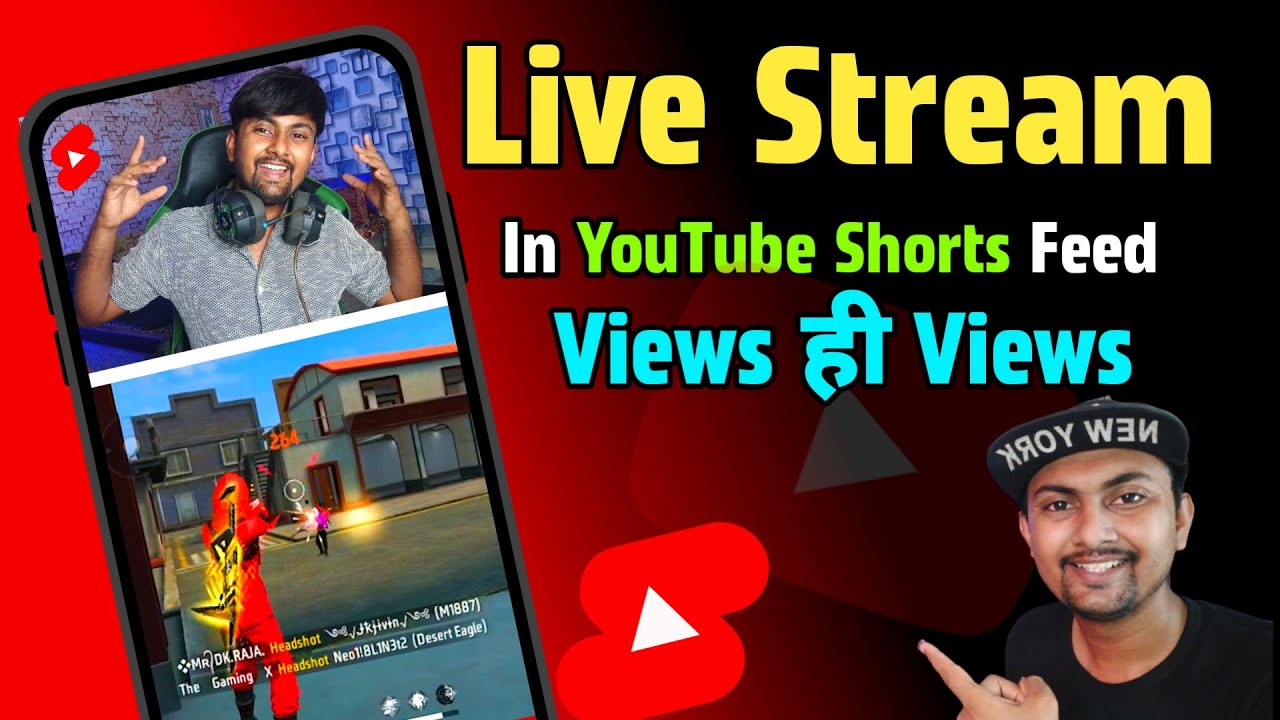 How To Live Stream In YouTube Shorts Feed With Face Cam In 2024 ...