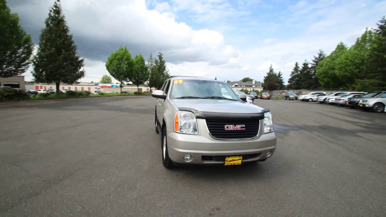 2009 GMC Yukon SLT1 | Doeskin Tan | 9R242705 | Kent | Tacoma - YouTube