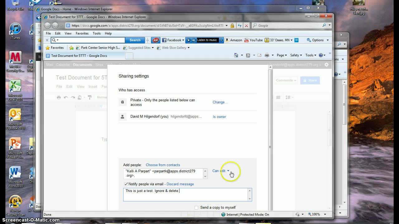 5TTT Tool 2 Instructions: Google Docs - YouTube