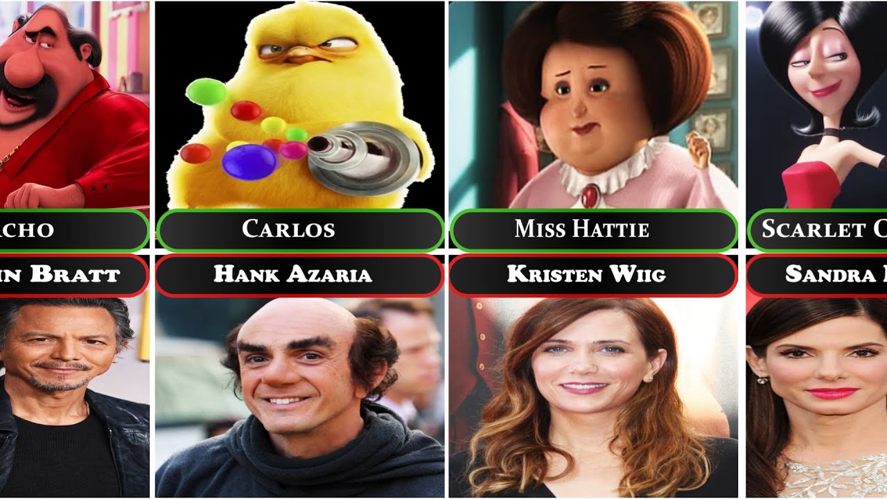 Illumination Villains and Their Voice Actors - YouTube